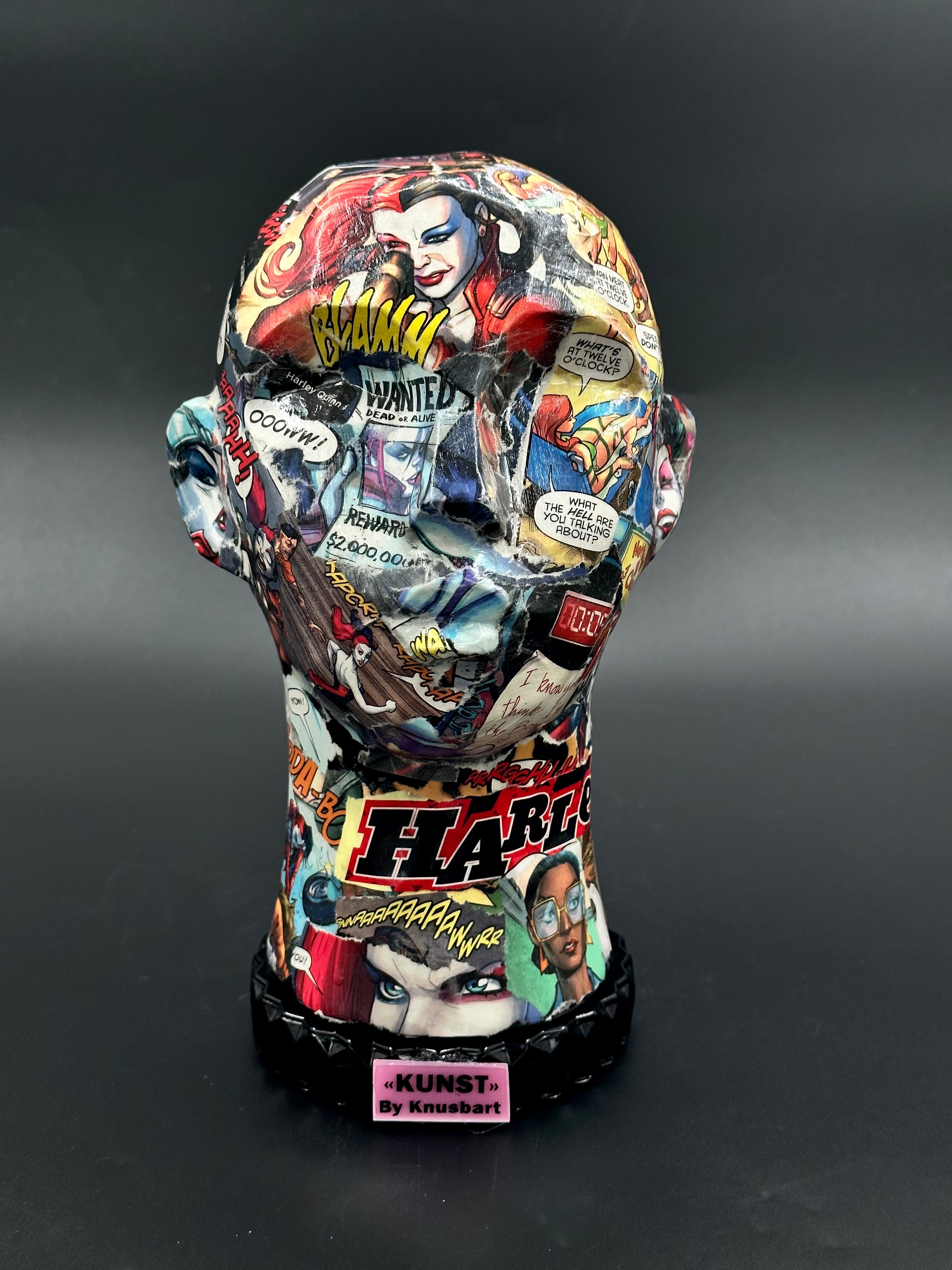 Harley Quinn hodet – Knusbart