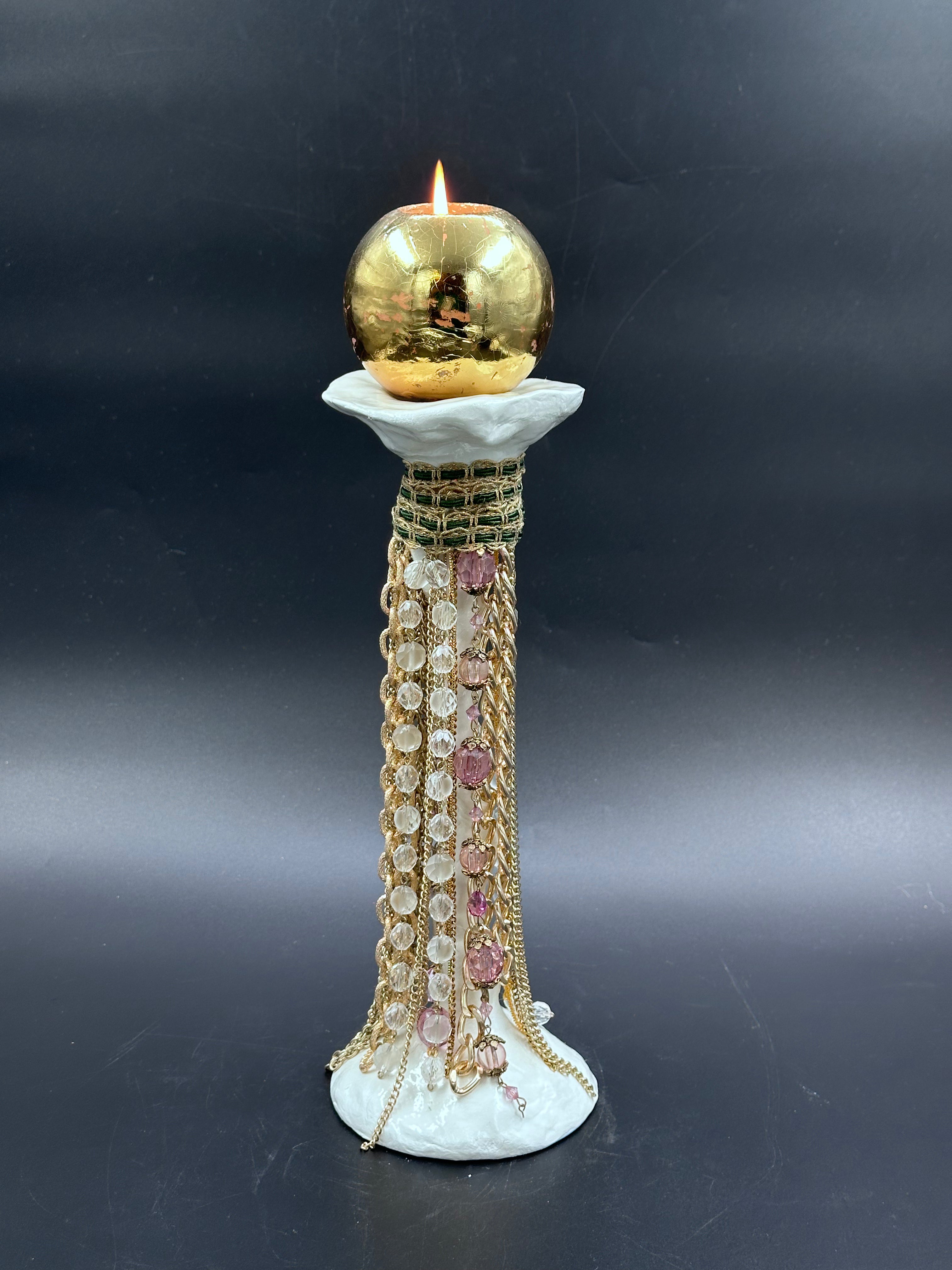 GoldDigger lysestake med gull og glitter – Knusbart